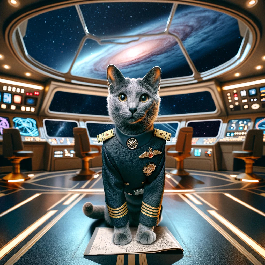 Cosmic Companions - Momo & Sasa Custom Pet Portrait - Pet In Sci-Fi Wo